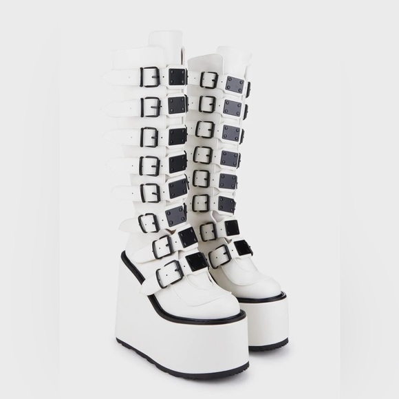 Demonia | Shoes | Icy Trinity Boots Demonia | Poshmark